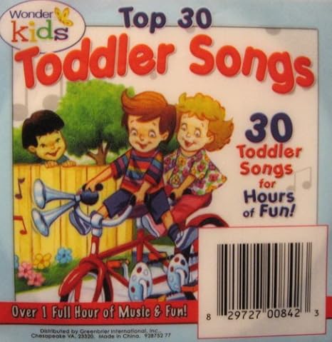 Wonder Kids - Top 30 Toddler Songs CD - Amazon.com Music