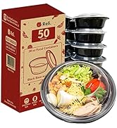 Amazon.com: Reli. (50 Pack) 28 oz. Meal Prep Containers - 1 Compartment ...