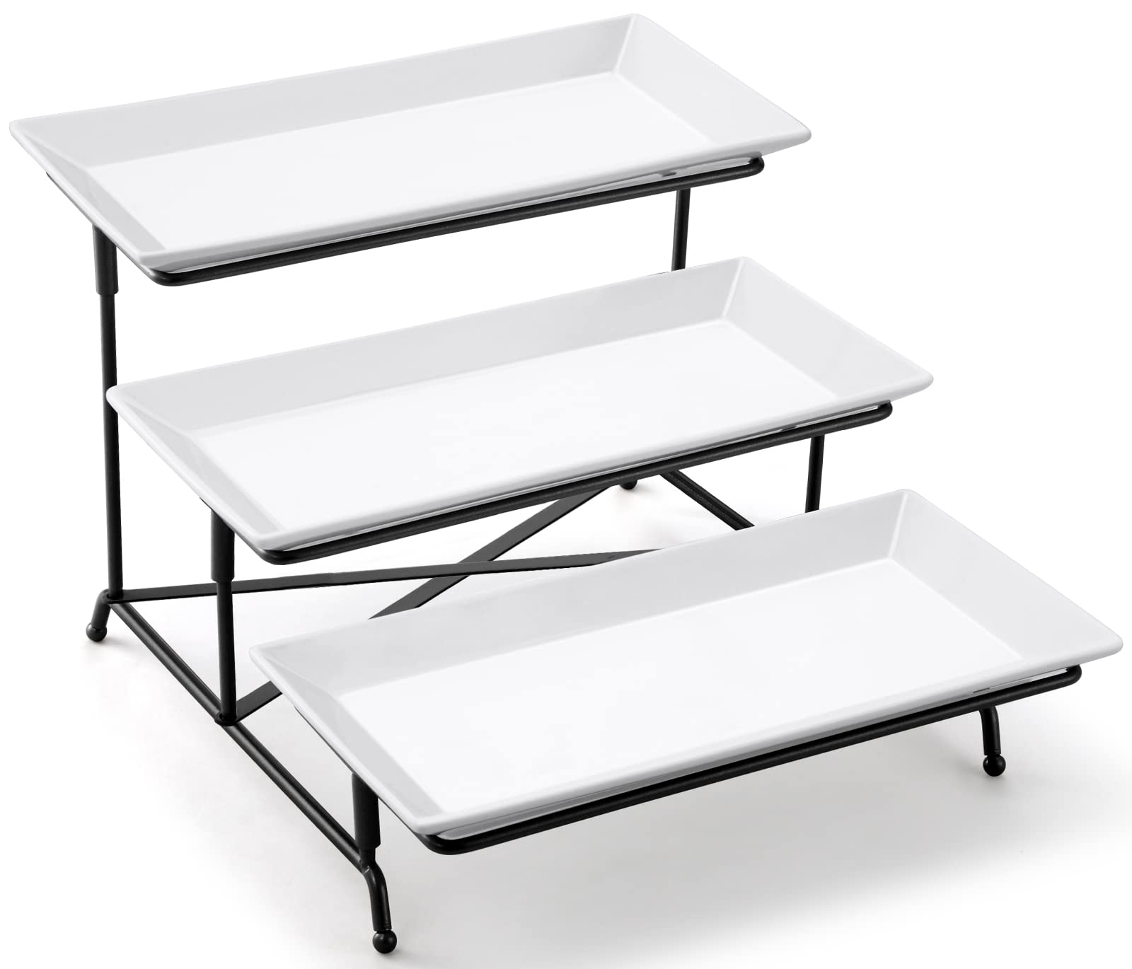 Mua Yedio 3 Tier Serving Tray Set Porcelain Tiered Serving Trays ...