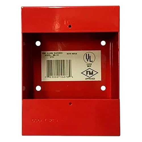 Notifier System Sensor SB-10 - Surface- Mount Back Box for Pull ...