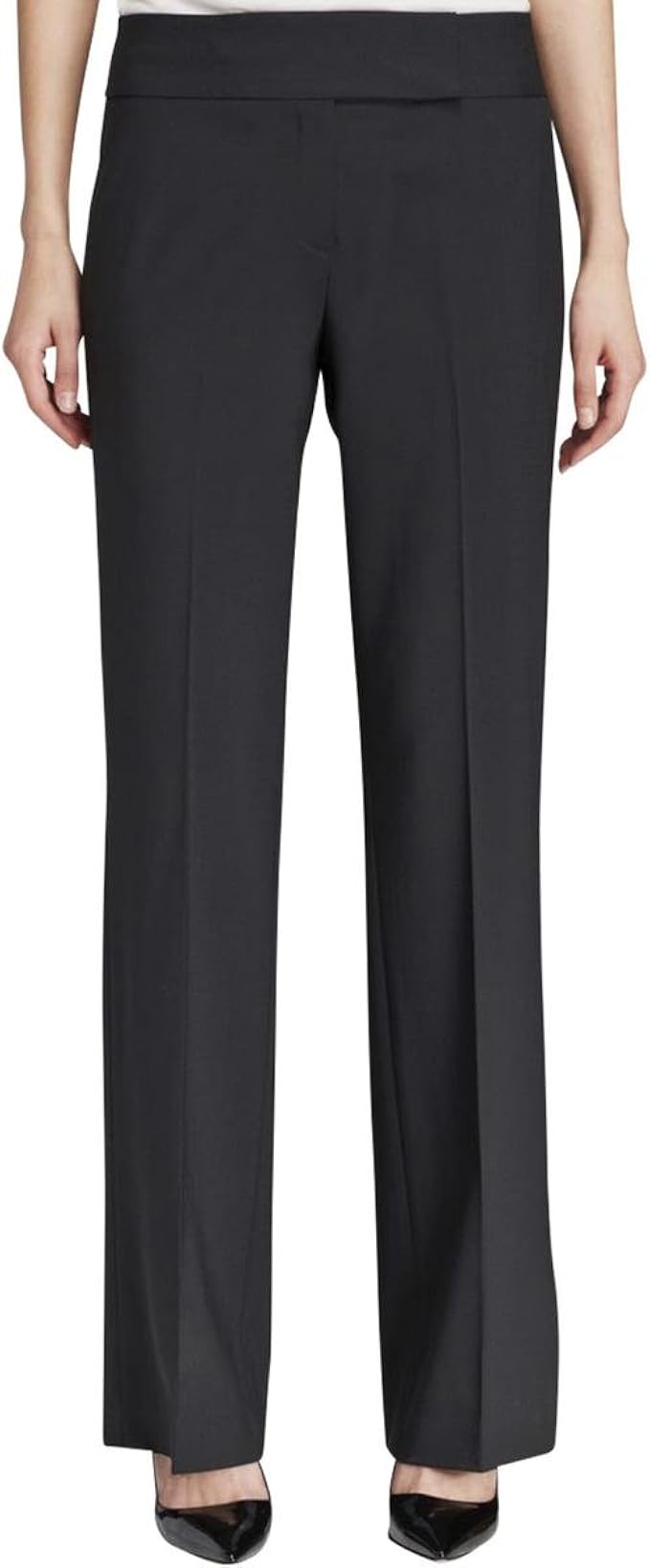 Elie Tahari Women's EMI Seasonless Wool Pant, Black, 16 at Amazon Women ...