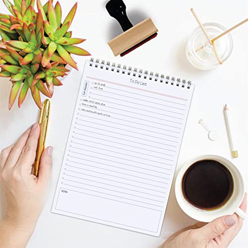 To Do List Notepad Big - Daily Planner Notepad Undated 50 Sheets Tear ...