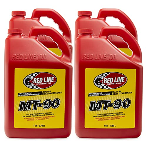 Red Line 50305 Manual Transmission (MT) 90W Gear Oil - 1 Gallon, (Pack ...