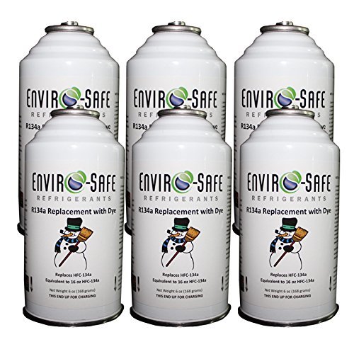 Enviro-Safe R134a AC Refrigerant + Dye 6 Cans in Kuwait | Whizz ...
