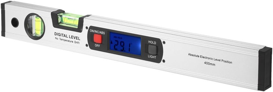Digital Spirit Level-Angle Finder 4 90° Range(Total 360°),Diglife 415mm ...