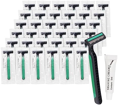 disposable razors in bulk, razors with knife cap, individually packaged ...