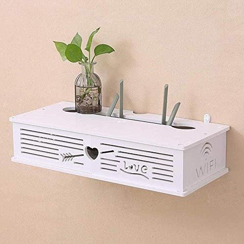 Floating Shelf Flutor Shelf Wall Socket Occlusion Box Power Cord Socket ...