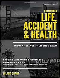(2020 Edition) California Life, Accident & Health Insurance Agent ...