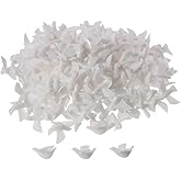 Amazon.com: 36 Mini Doves for Crafts, 1.5 Inch Bulk White Dove ...