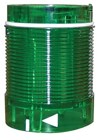 Tower Stack Light, 50mm, Lens Module, 240V AC, Rotating LED, Green: Led ...