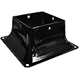 Pylex 13048 44 Post Base Black (5) - Amazon.com