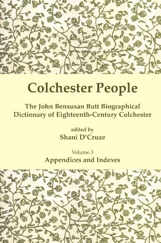 Colchester People, Volume 3: D'Cruze, Shani: 9781446646373: Amazon.com ...