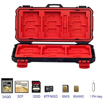 Amazon.com: ProMaster Rugged Memory Case for XQD, CFexpress, SD & Micro ...