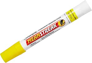 Amazon.com : Sharpie Mean Streak Marking Stick, Broad Tip, Yellow ...