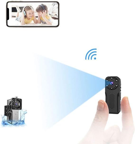 Waterproof Mini Spy Cameras Hidden Wifi,NIYPS Wireless: Amazon.co.uk ...