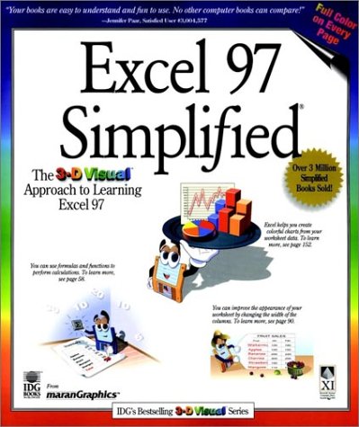 Download: Microsoft Excel 97 Simplified (Idg's 3-D Visual Series) by Ruth Maran PDF