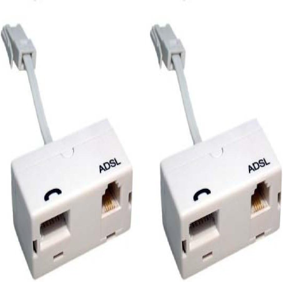 World of Data 2 x ADSL Microfilter with Tail (Twin Pack) – Premium ...