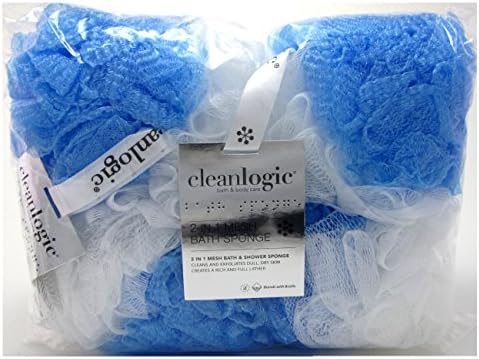 Cleanlogic Clean Logic 2 in 1 mesh bath sponge men's price in Saudi ...