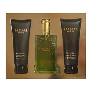 Amazon.com: Caesars Man by Caesars 3 Piece Set Includes: 4.0 oz Eau de ...