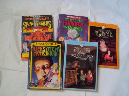 Bruce Coville Book Set : The ghost in the big brass bed; the ghost in ...