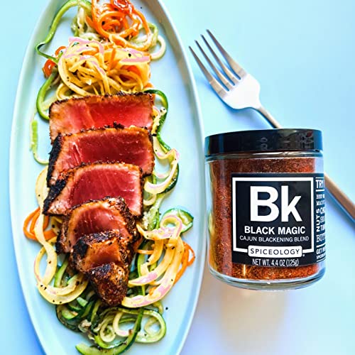 Spiceology - Black Magic - Cajun Blackening Spice Blend - Spicy Creole ...