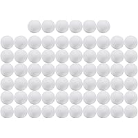 Amazon.com: Crafjie Craft Foam Balls 66-Pack 1 Inch in Diameter, Polystyrene for DIY Arts and ...