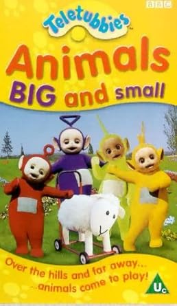 Teletubbies: Animals Big And Small [VHS] [1997]: Rolf Saxon, Jessica ...