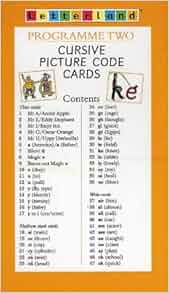 Letterland: Cursive Picture Code Cards Programme 2: 9780003033984 ...