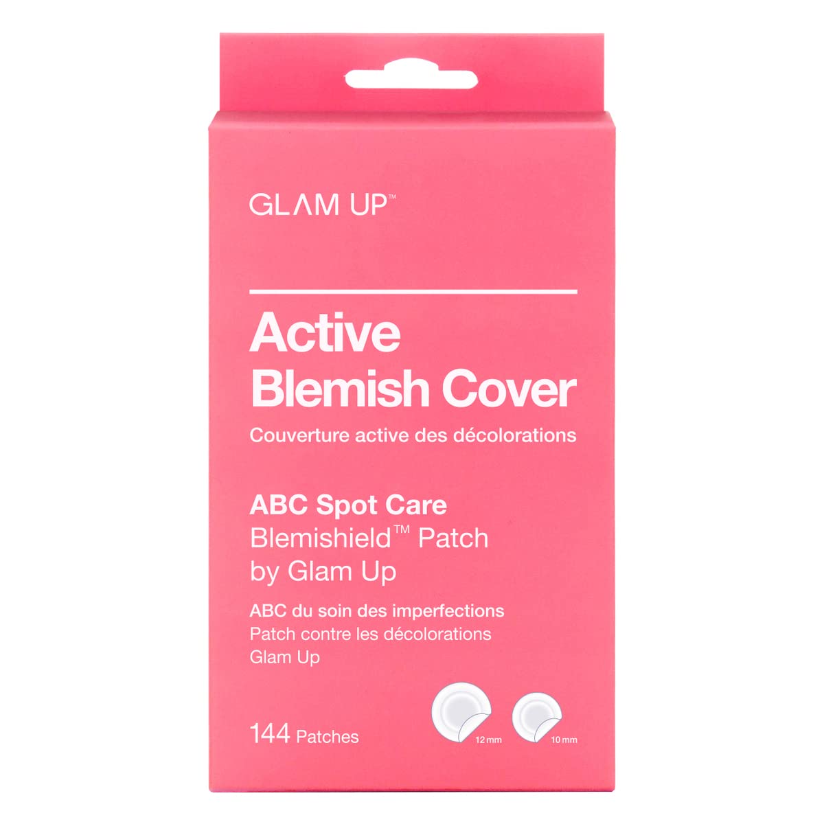 GLAM UP Hydrocolloid Blemish Pimple Zit Patches - Invisible Ultra Thin ...
