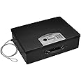 Amazon.com: SentrySafe Black Electronic Security Lock Box with Steel ...