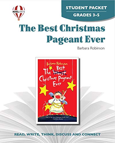 The Best Christmas Pageant Ever - Student Packet by Novel Units: Novel ...