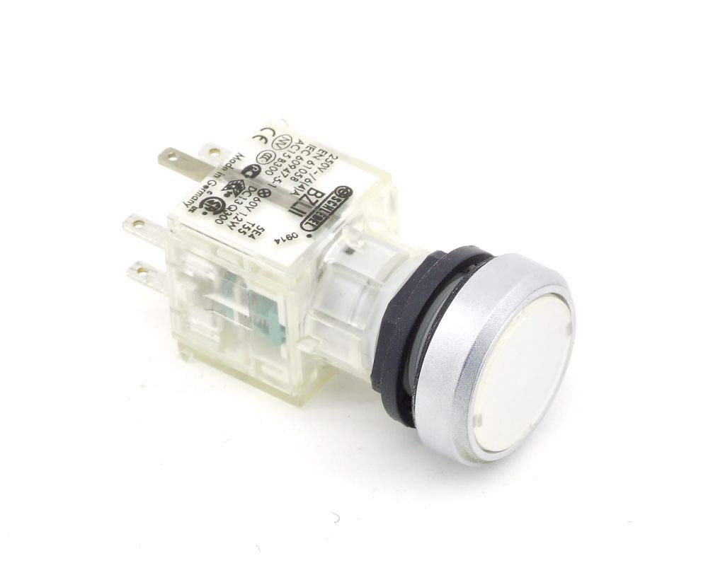 Schlegel BZLII Button White Push Button 60V 1.2W AC15 B300 DC13 Q300 ...