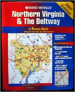 Buy Thomas Guide 2001 Northern Virginia and the Beltway: Street Guide ...