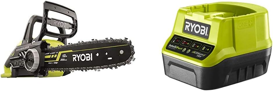Ryobi OCS1830 18 V 30 cm Bar ONE+ Cordless Brushless Chain Saw ...