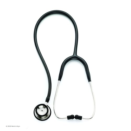 Welch Allyn Adult Professional Stethoscope, Black; 5079-135; Double ...