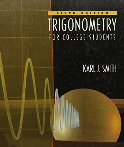 Amazon.com: Trigonometry for College Students (The Precalculus Series ...