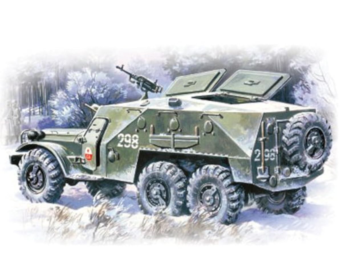 [해외] ICM 1/72 소비에트 육군 BTR-152K 밀폐회식 전투실형 프라모델 72521