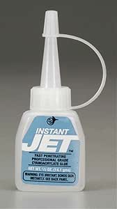 Amazon.com: Jet Glue 762 Jet Instant Glue, 1/2 oz: Arts, Crafts & Sewing