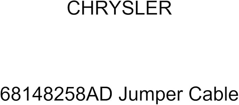 Amazon.com: Genuine Chrysler 68148258AD Jumper Cable: Automotive