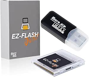 Amazon.com: EZ Flash Junior MicroSD Adapter for Classic Gaming on GB/GBC/GBA (EZFlash Jr.) EZ ...