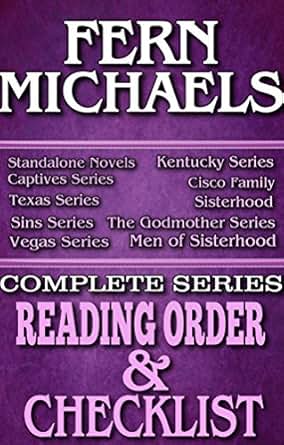 FERN MICHAELS: SERIES READING ORDER & BOOK CHECKLIST.: SERIES LISTING INCLUDES: CAPTIVES, TEXAS ...