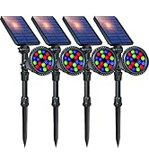 DBF Outdoor Solar Gutter Lights【Upgraded Version】Solar Fence Post ...