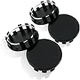 Amazon.com: povtii 4 PCS Wheel Center Caps, Snap-in Plastic Wheel Tyre ...