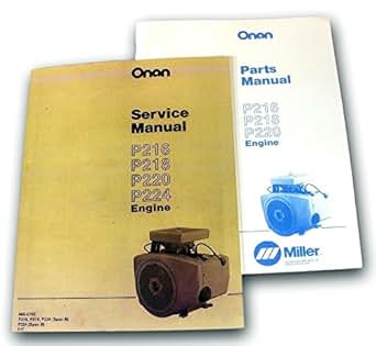 Amazon.com: Lot Onan Engine 16 18 20 24 Hp Service Parts Shop Repair ...