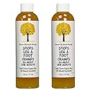 Amazon.com: Caleb Treeze Organic Farms Stops Leg & Foot Cramps 8oz ...