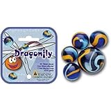 Amazon.com: Mega Marbles - BUMBLEBEE MARBLES NET (1 Shooter Marble & 24 ...