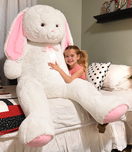 Giant Stuffed Easter Bunny Plush