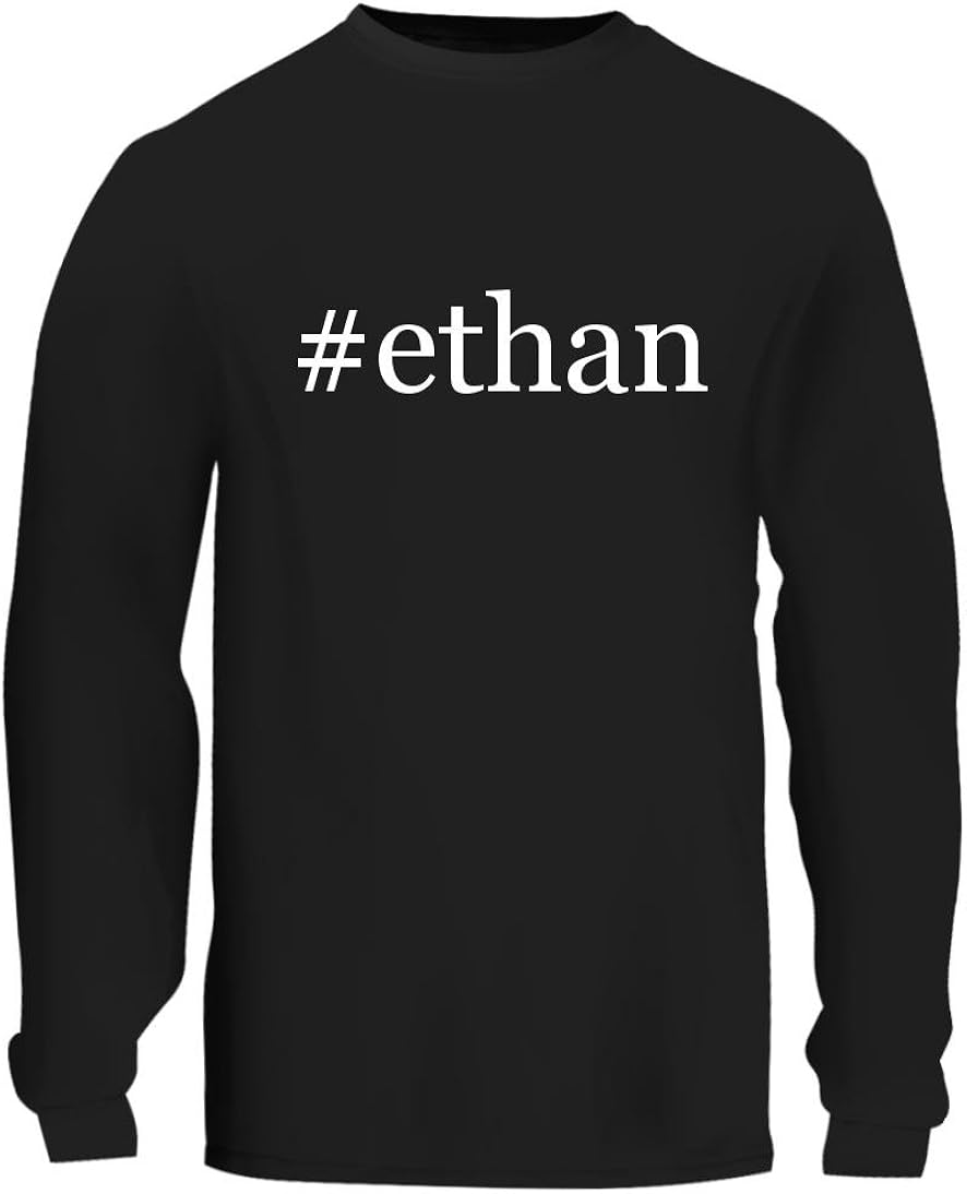 Amazon.com: #ethan - A Nice Hashtag Men's Long Sleeve T-Shirt Shirt ...