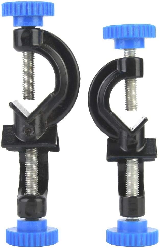 Lab Cross Clamp, 2 Pcs Aluminum Sprayed Cross Clamp Lab Stand Clamp ...