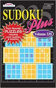 Sudoku Plus Puzzle Book - Volume 335: Kappa Books Publishers ...